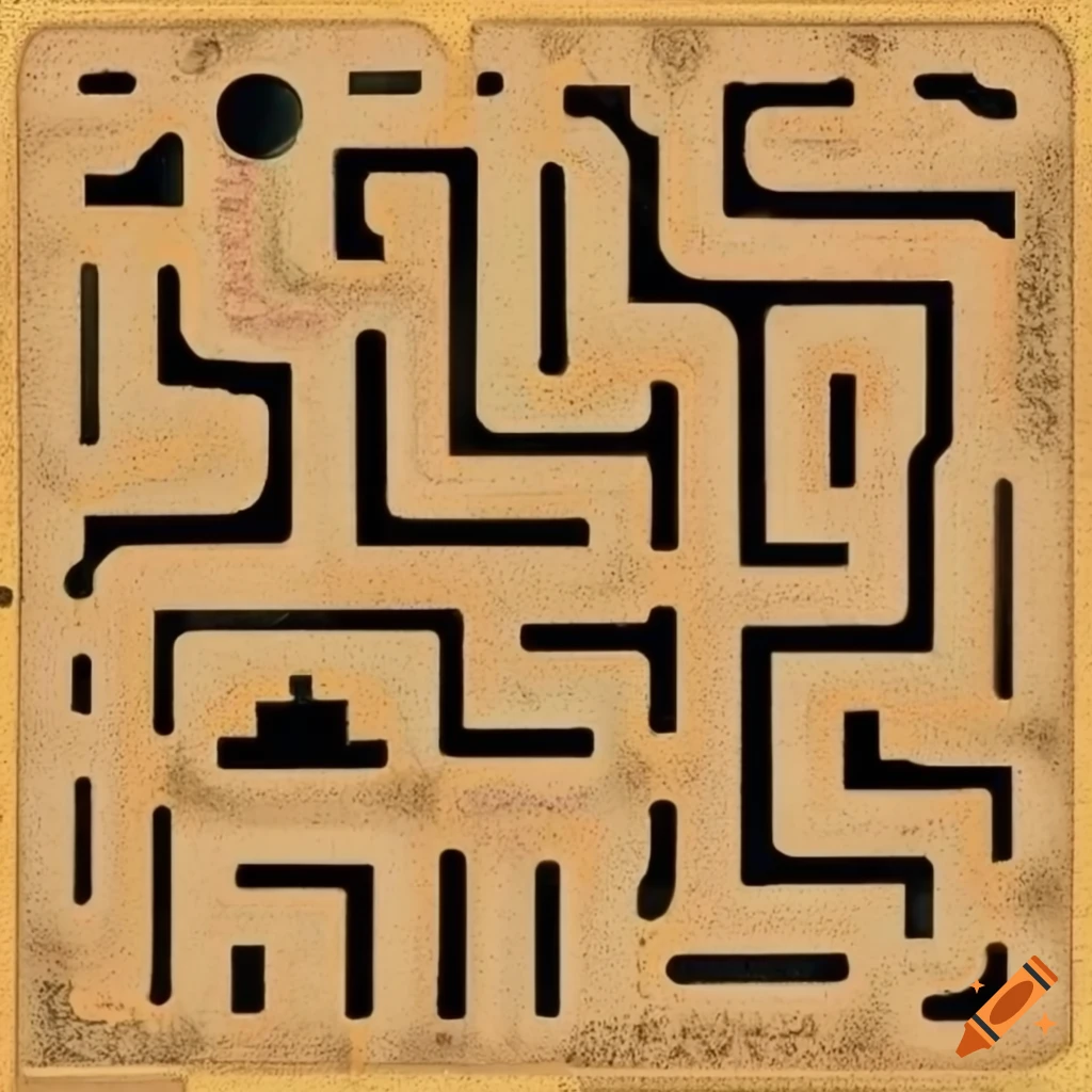 Prospector navigating the mazes of xor on Craiyon