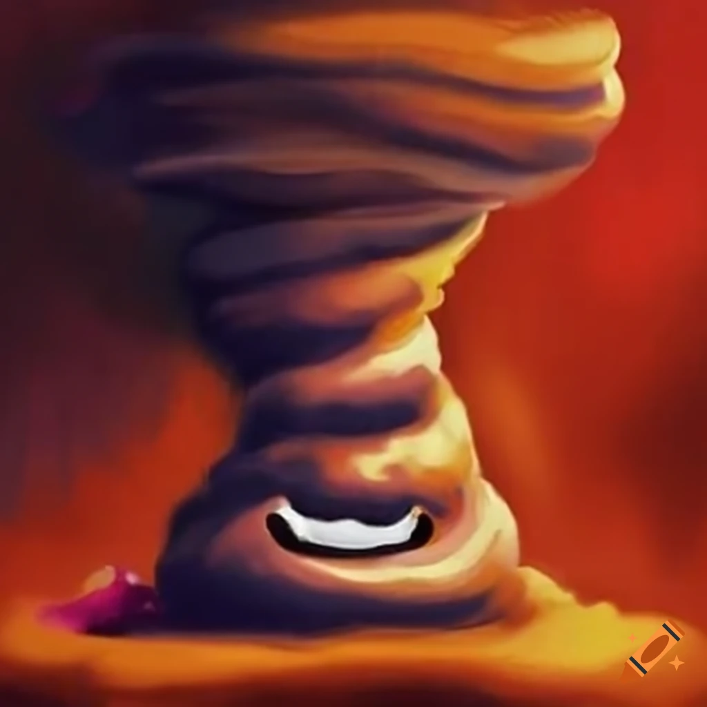 Poop tornado on Craiyon