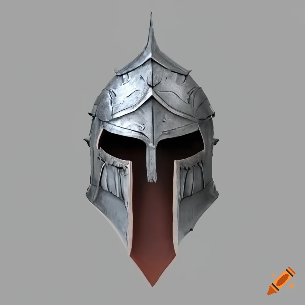 Knight helmet inspired by guts from the manga berserk in 3d model on ...