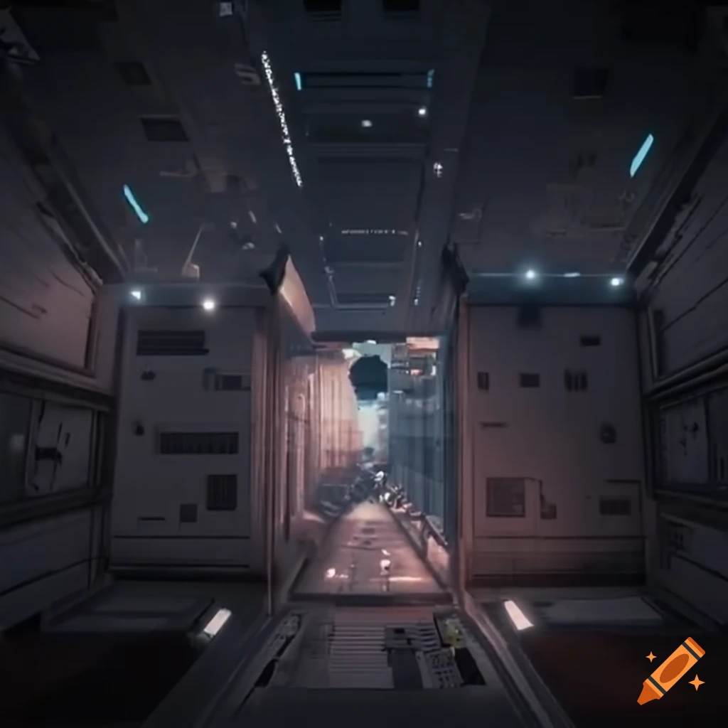 Commercial Space-Station in deep space by Stephen King on Craiyon