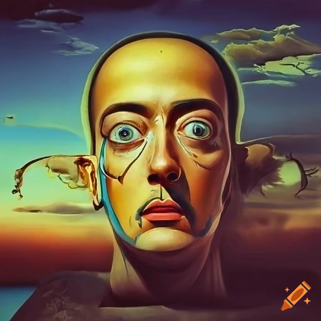 Surreal dream landscape inspired by Dali on Craiyon