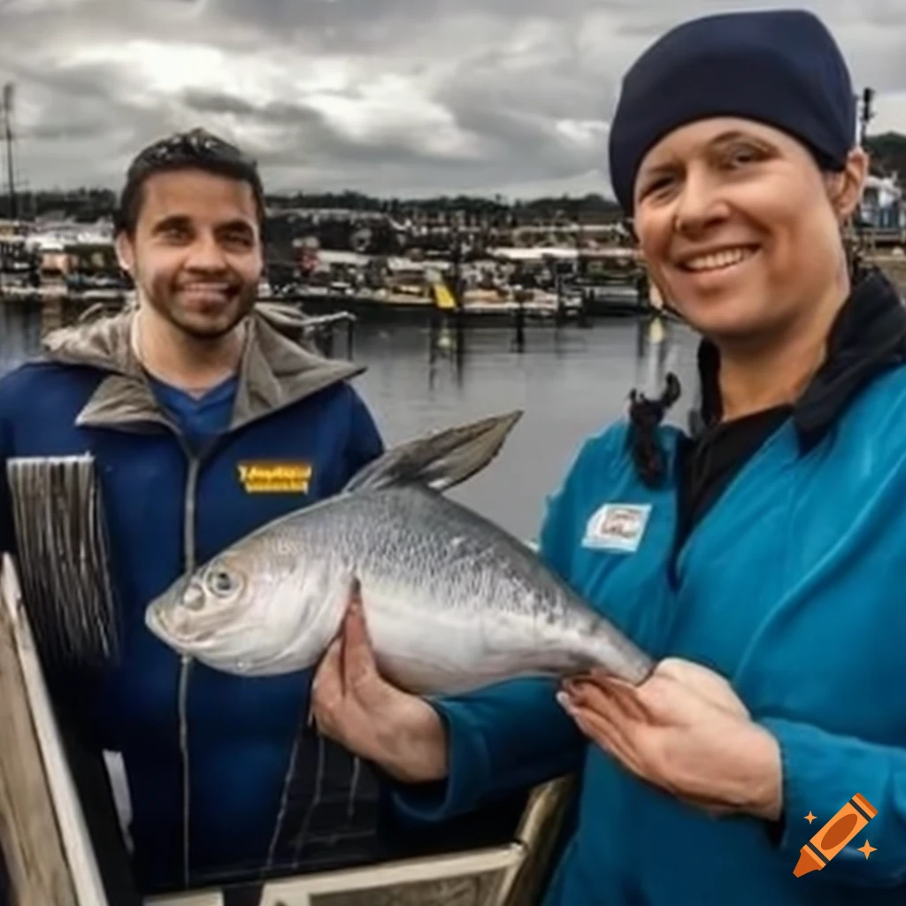 The invisible fish market on Craiyon