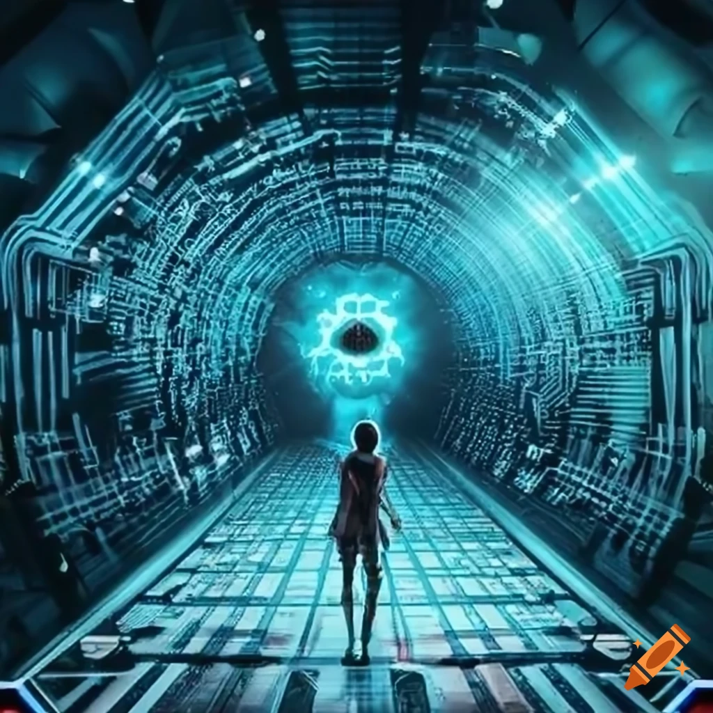 Evolution of AI from rule-based systems to machine learning on Craiyon