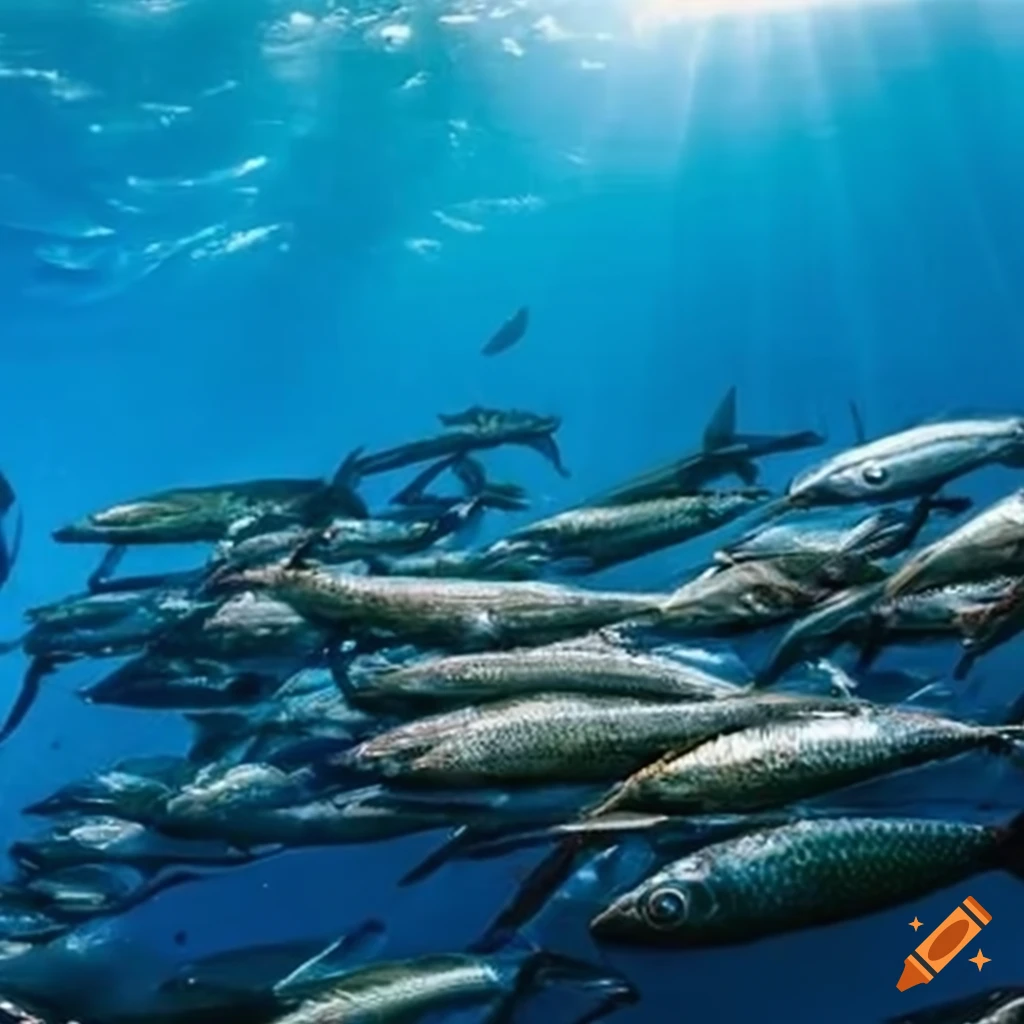 The invisible fish market on Craiyon