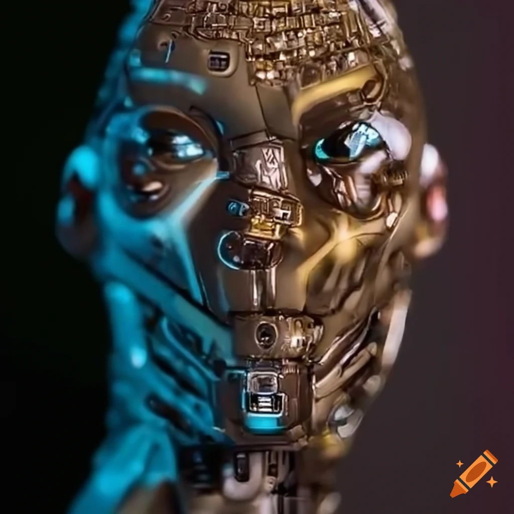 Cyborg concept design on Craiyon