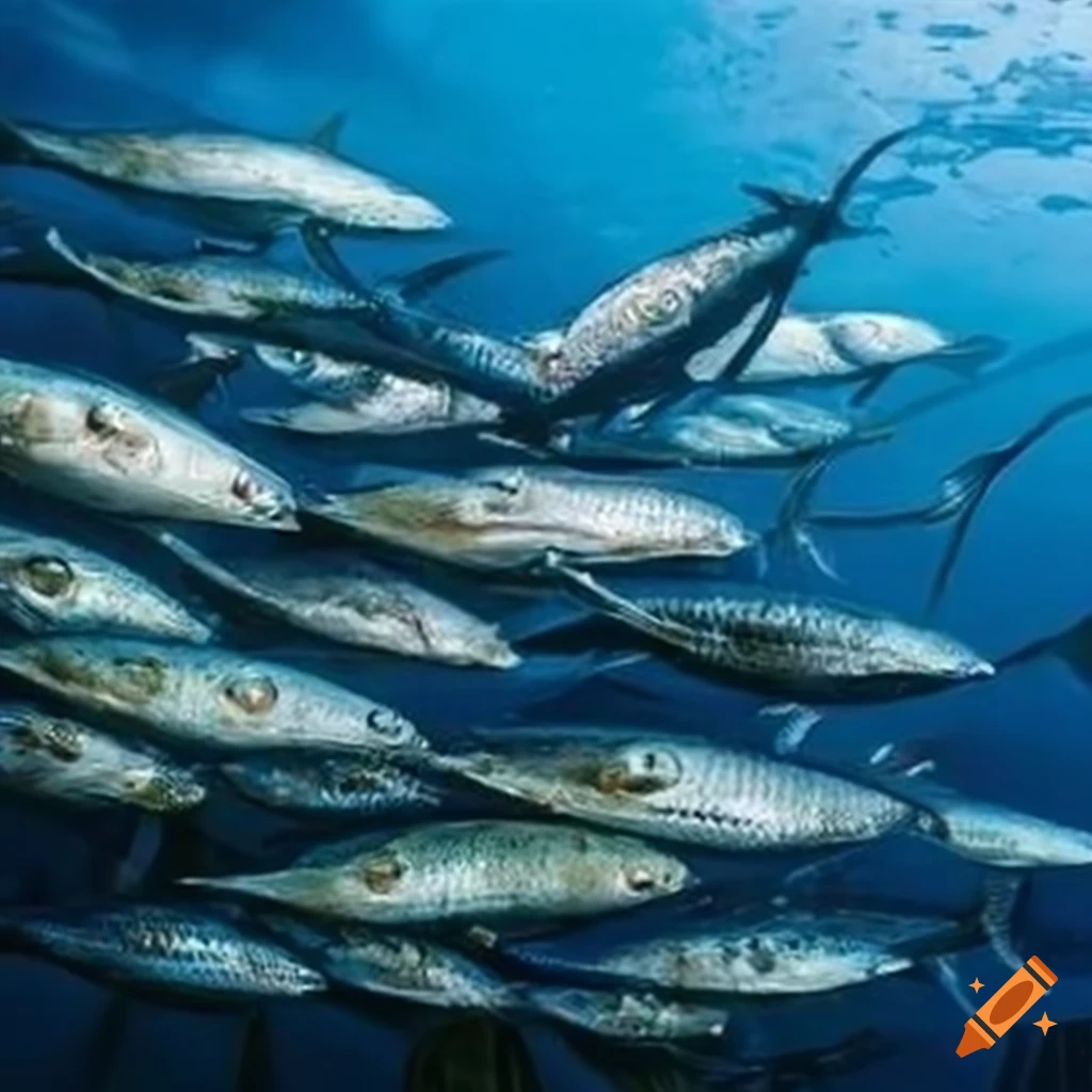 The invisible fish market on Craiyon