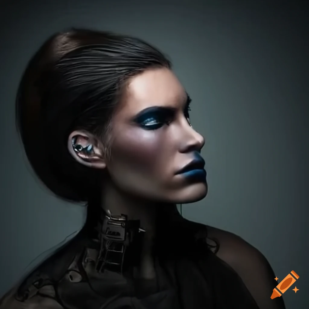 Cyborg concept design on Craiyon