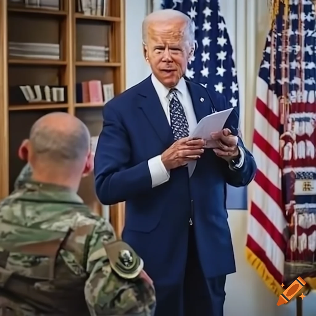 President examining classified documents at Area 51 military base on ...