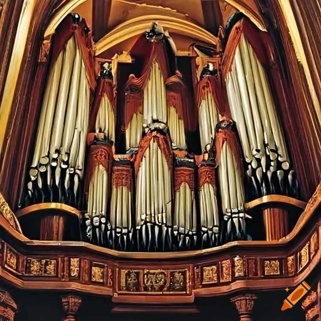 Organ instrument on Craiyon