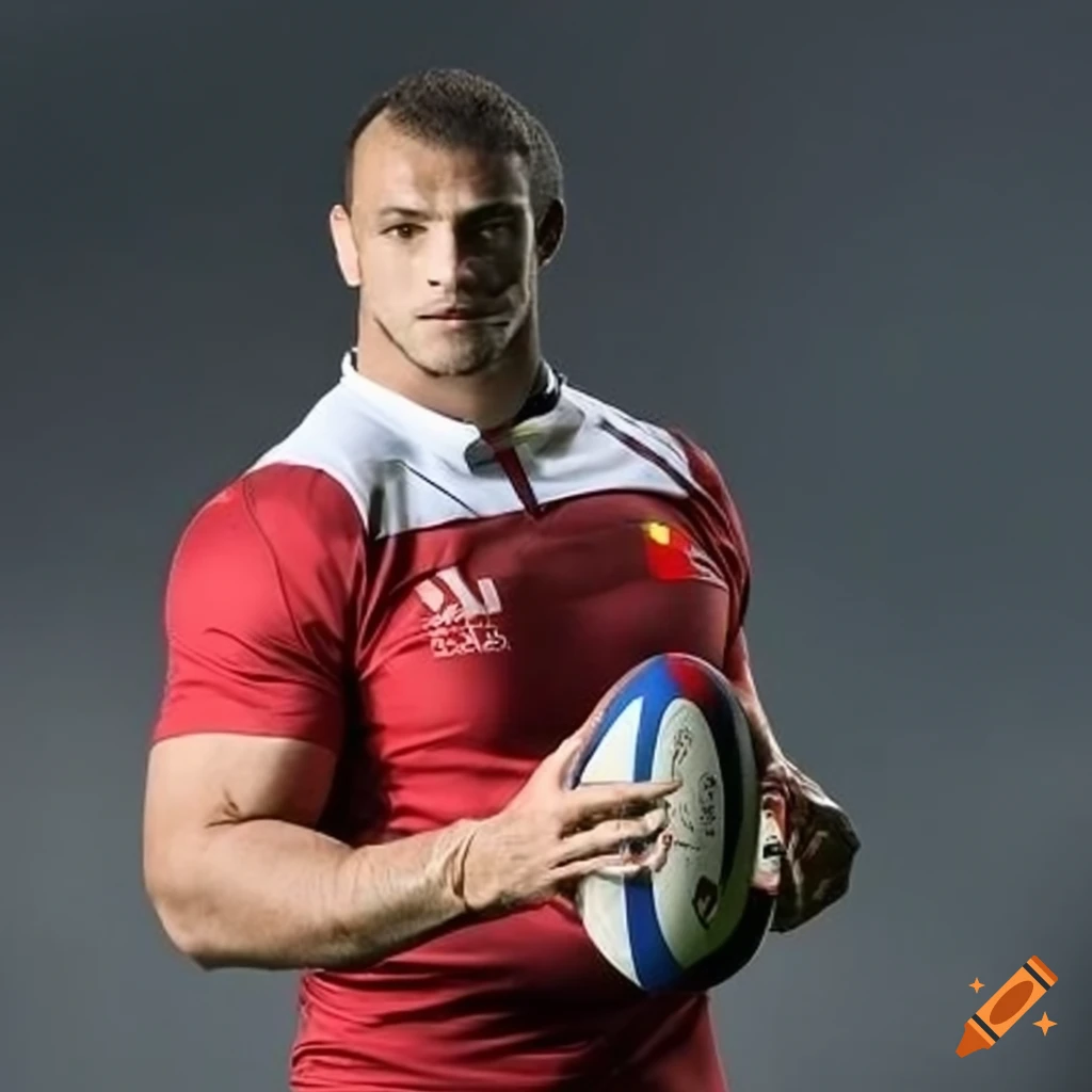 French rugby player pierre beaux signing contract for ca pompadour team ...