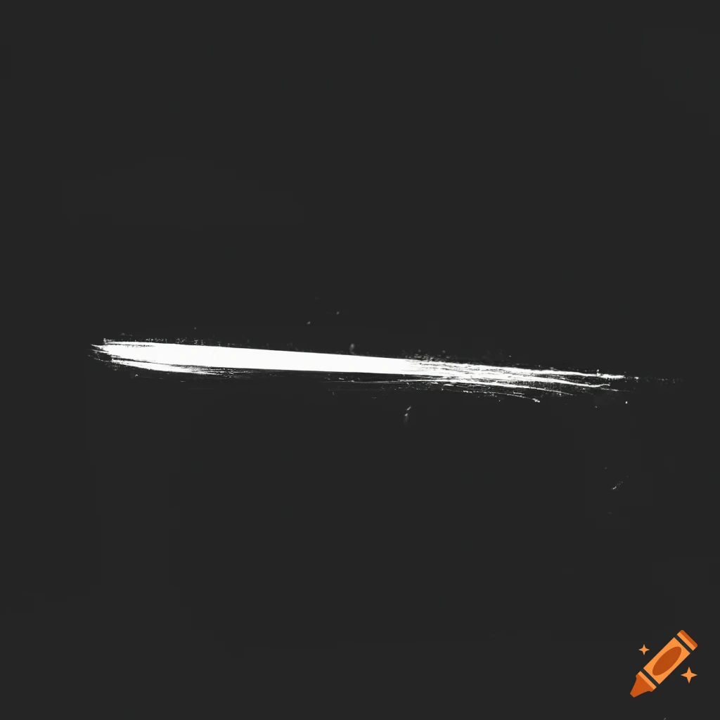 Single thin line scratch on flat surface on Craiyon