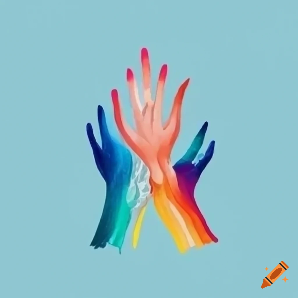 Artistic representation of a caring family member symbol on Craiyon