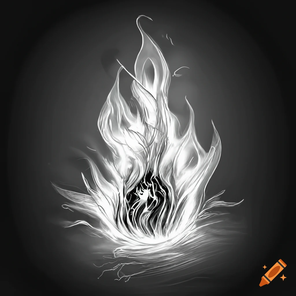 Black flames and lightning explosion inspired by naruto on Craiyon