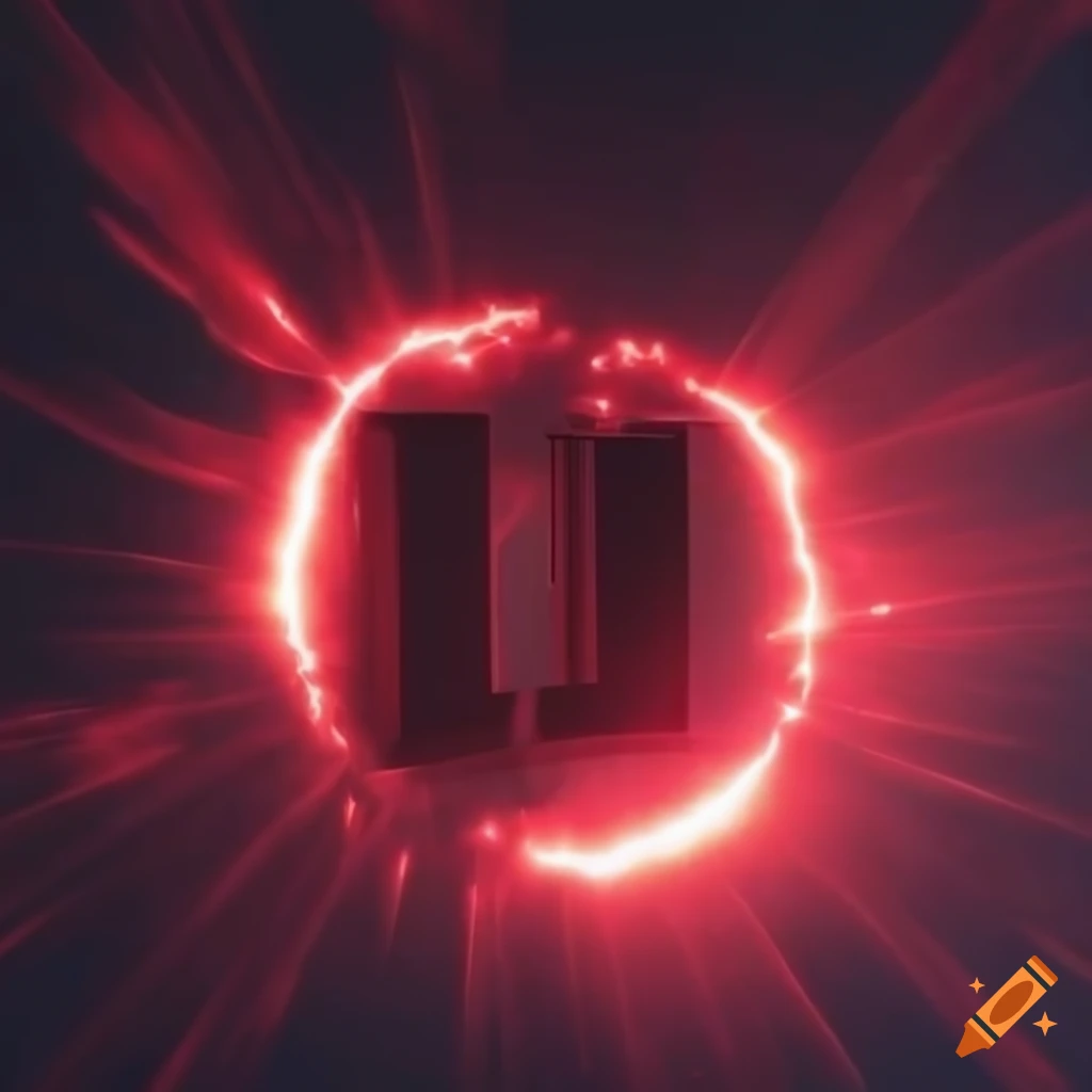 Giant red laser explosion in the shape of an x in a cinematic star wars ...