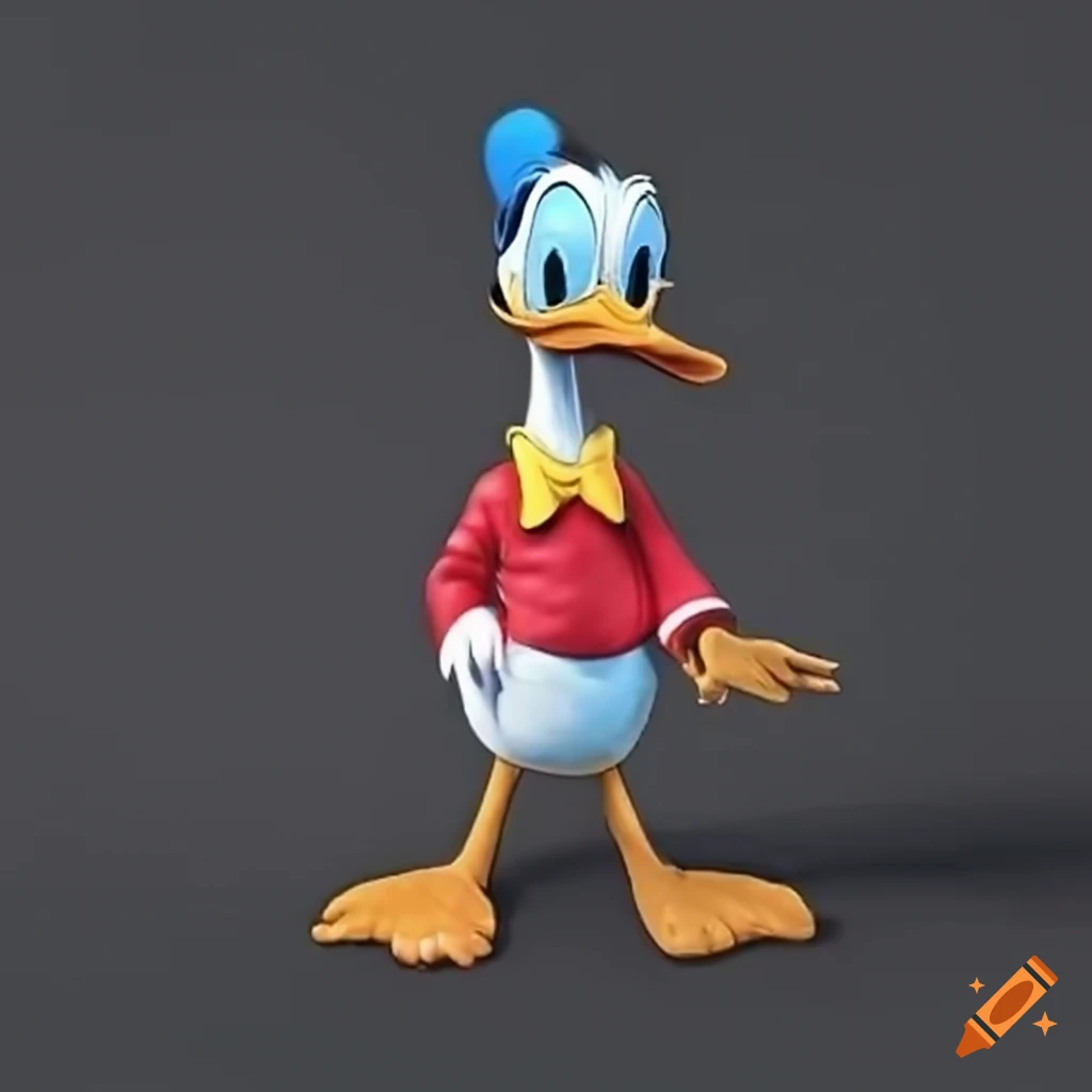 Donald Duck Legs On Craiyon