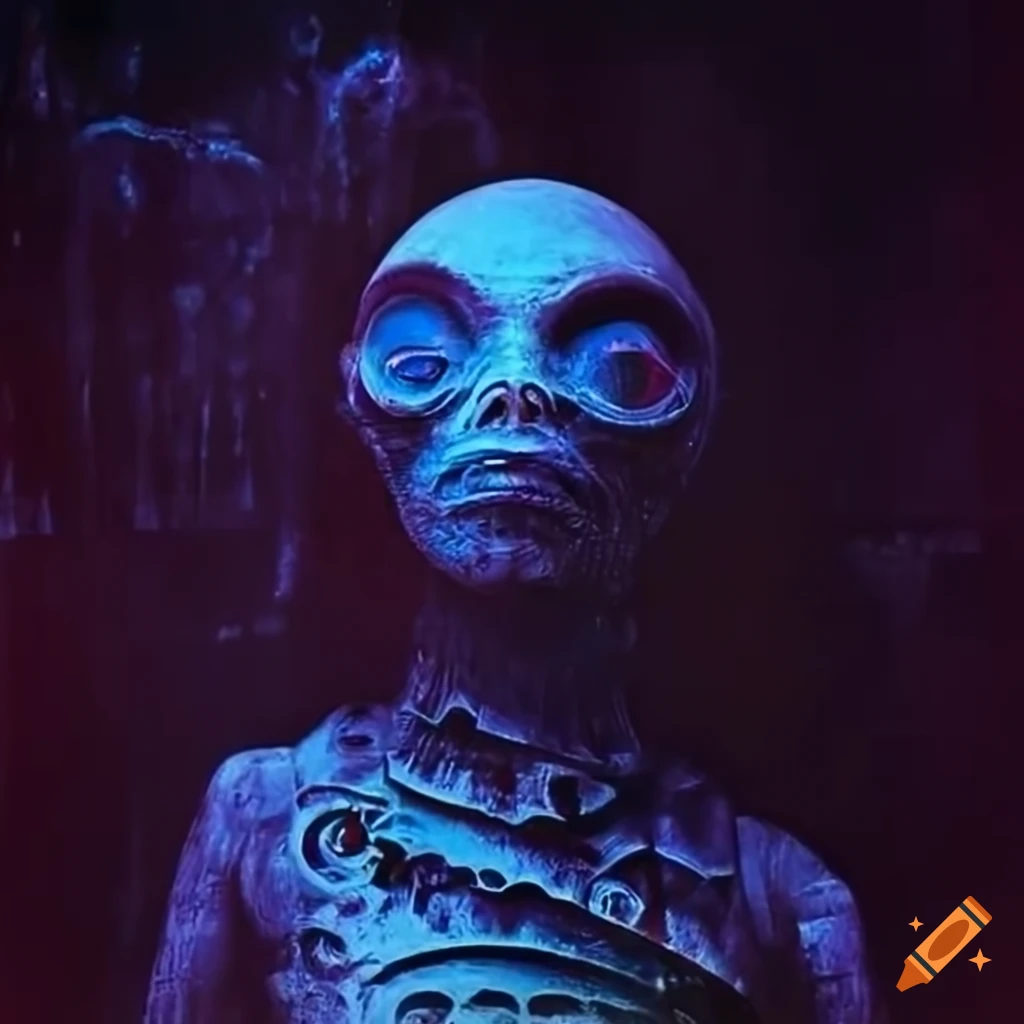 1963 bbc movie poster featuring weird alien creatures in sci-fi ...