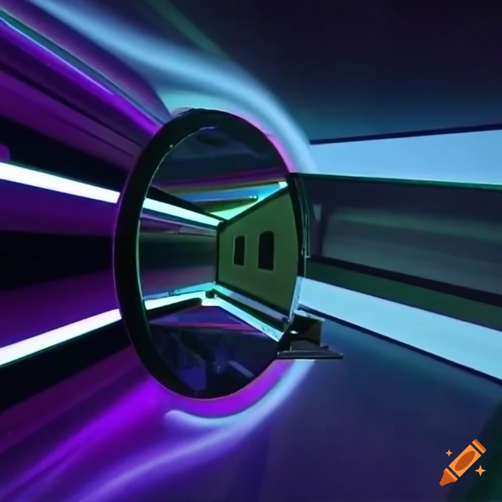 Infinite mirror reflections on Craiyon