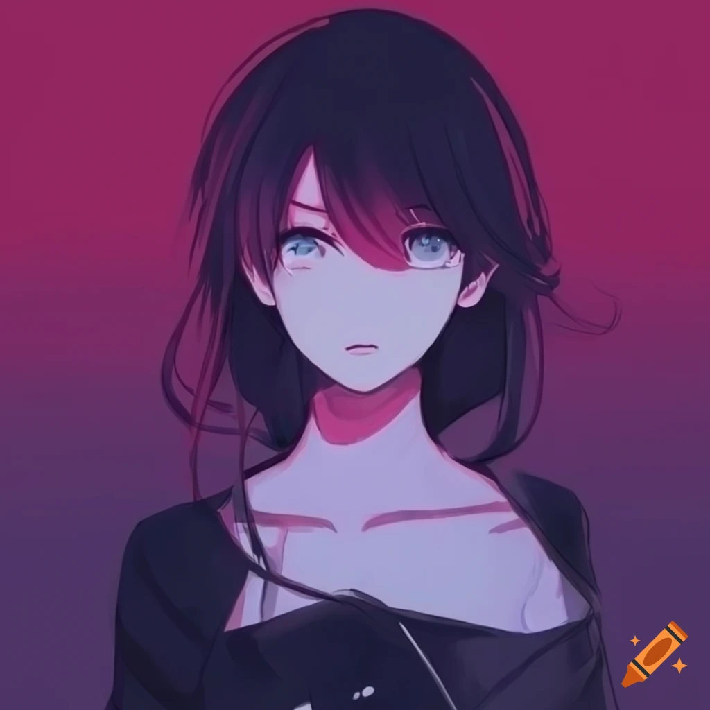 Simple anime art on Craiyon