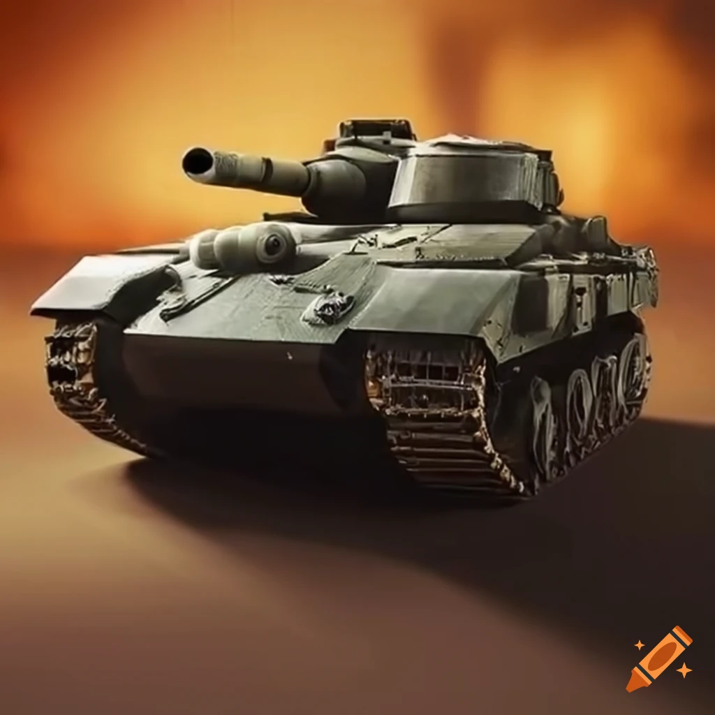 Tank vehicle on Craiyon