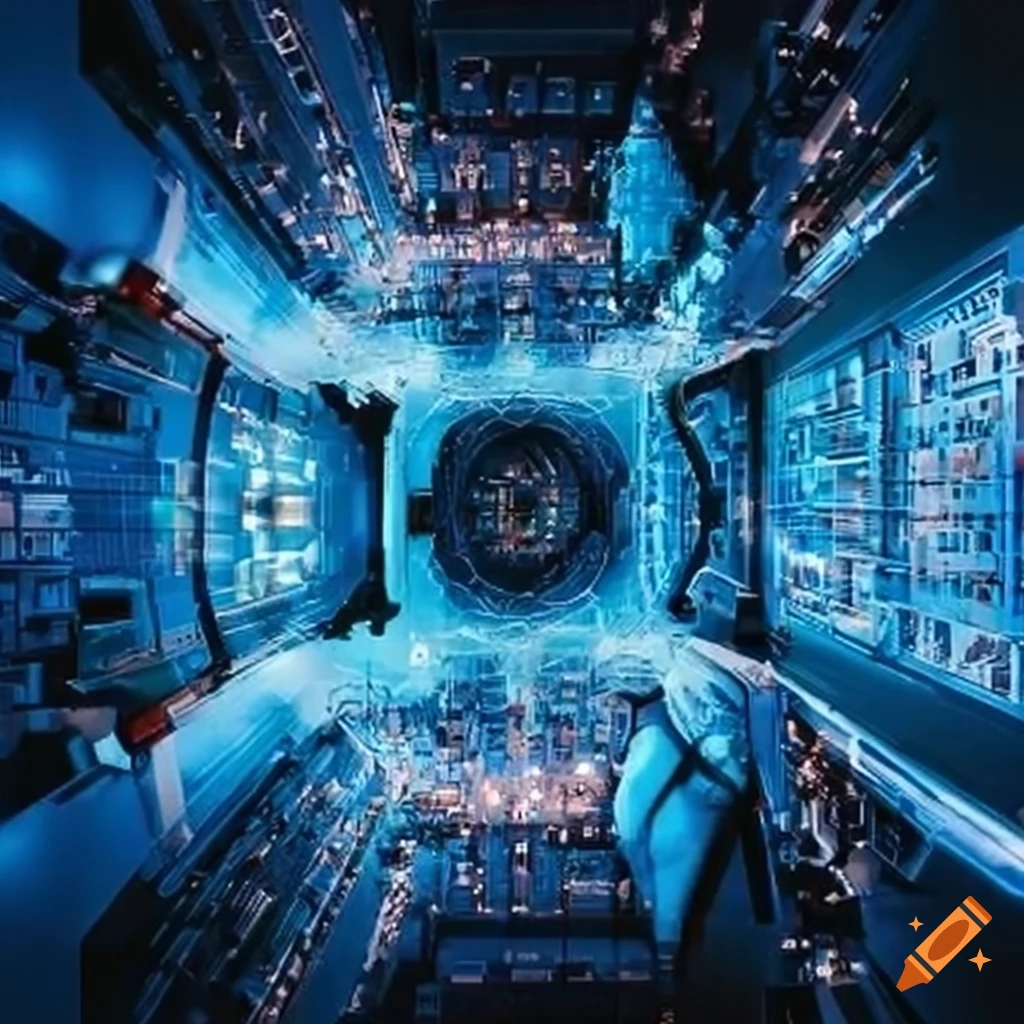 High-tech hospital facility on Craiyon