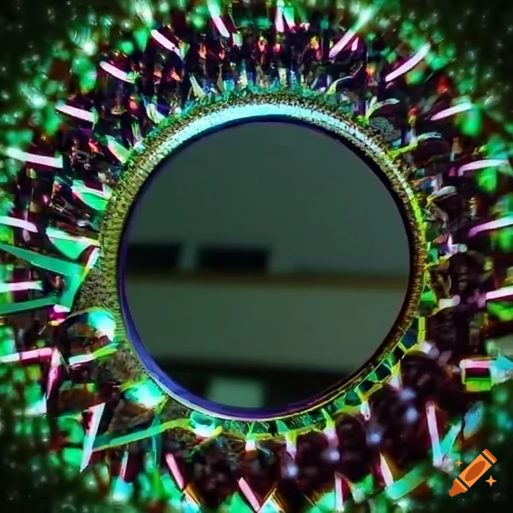 Infinite mirror reflections on Craiyon