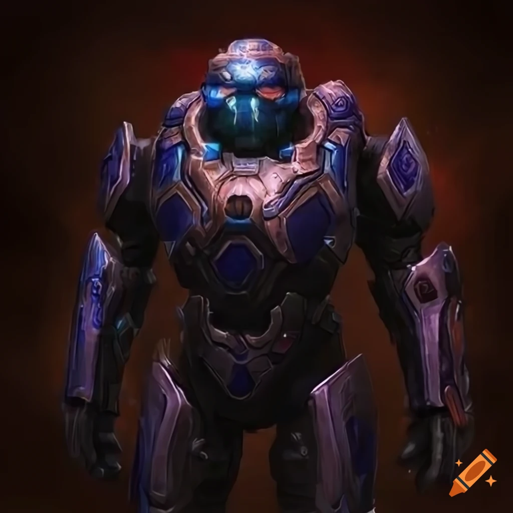 Terran starcraft on Craiyon