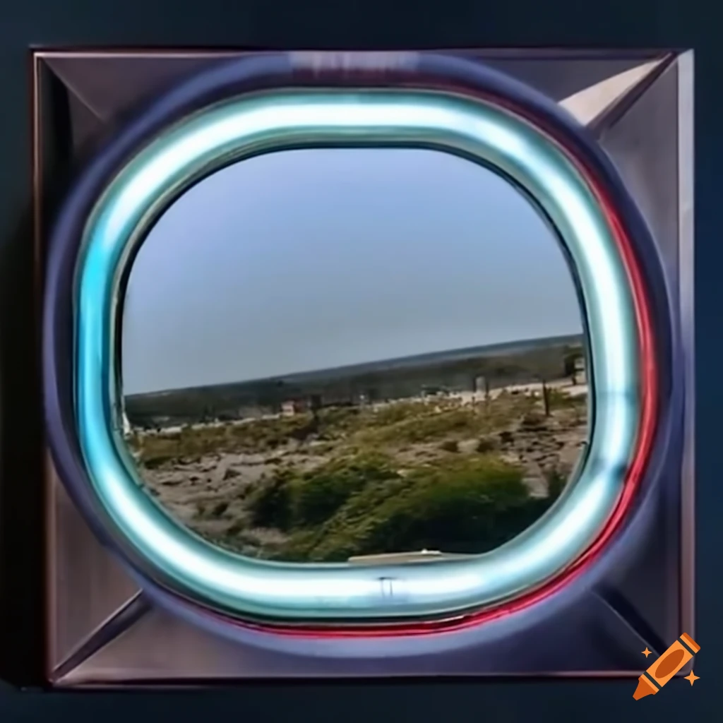 Infinite mirror reflections on Craiyon