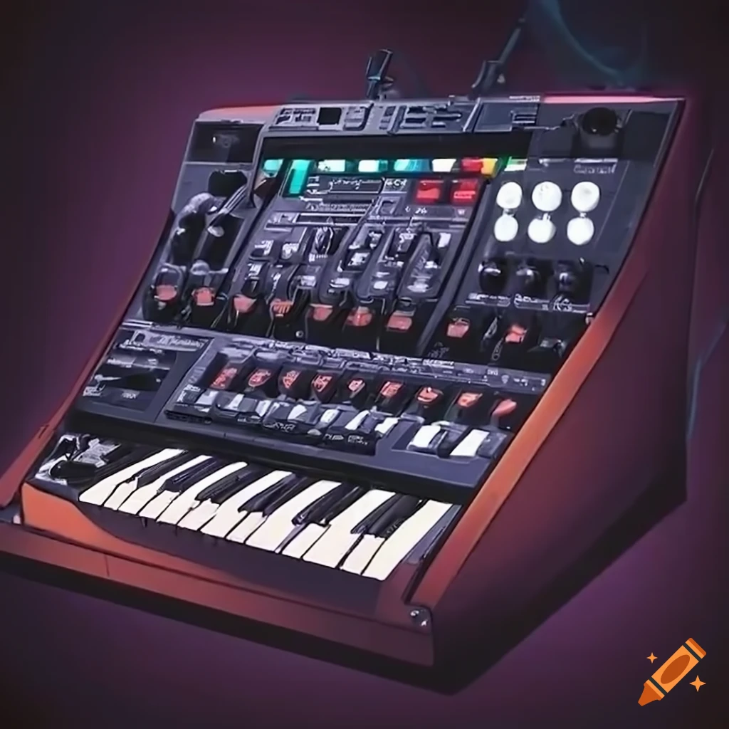 Iconic drum machine - roland tr-808 on Craiyon