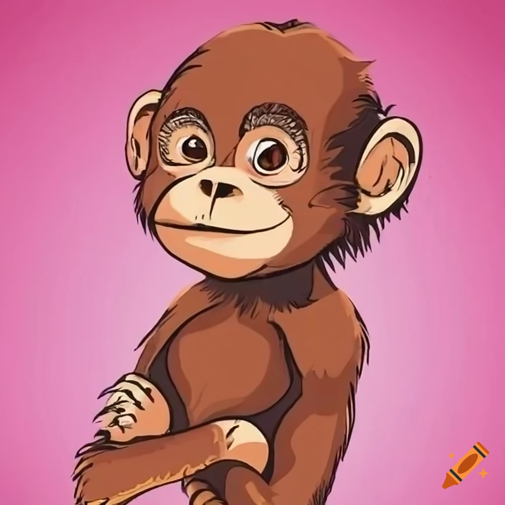 Monkey and dugong on Craiyon