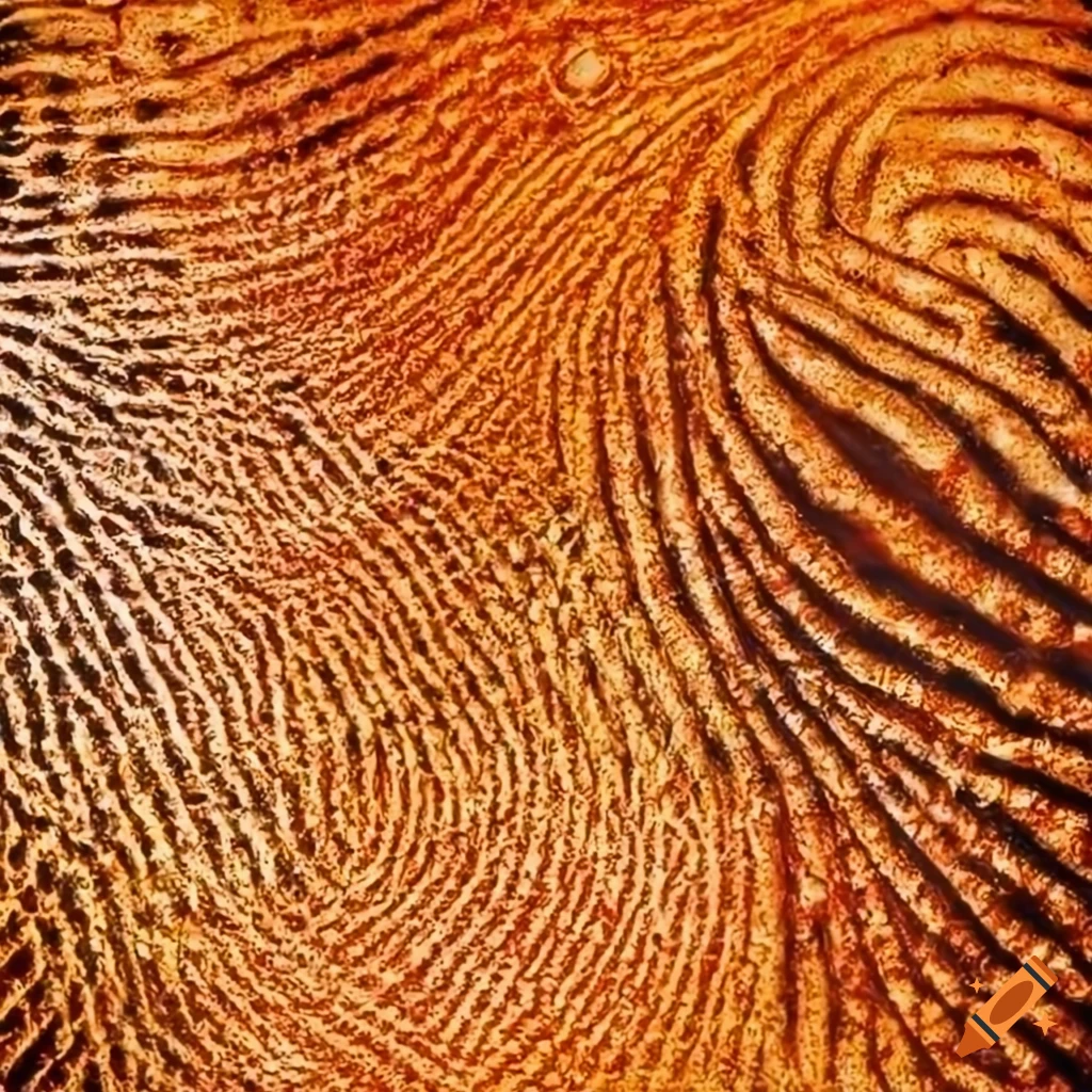 High-resolution fingerprint texture detail on Craiyon