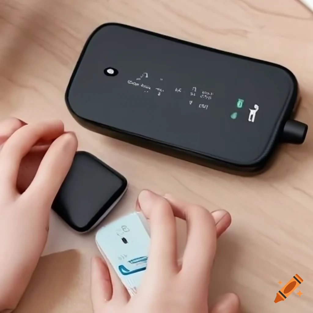 Universal language translator device similar to headphones on Craiyon