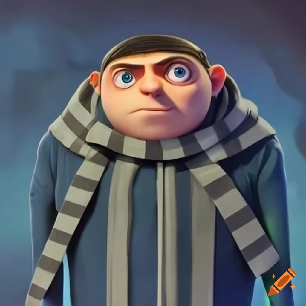 Gru monster character on Craiyon