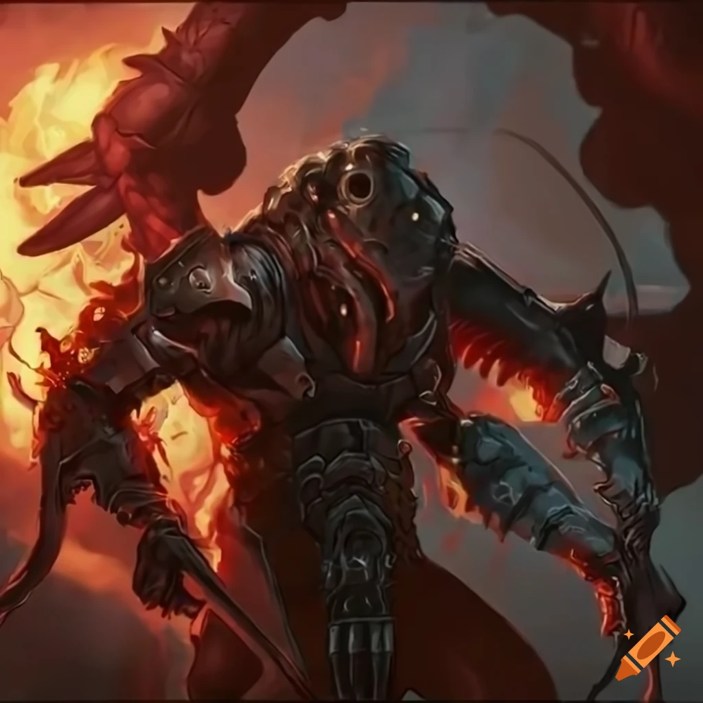 Prosthetic arm for cyborgs with bloody pointy claws in Magic the ...