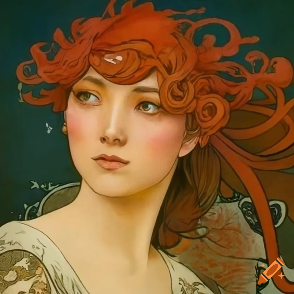 Zatoichi, James Gurney, Alphonse Mucha art mashup on Craiyon