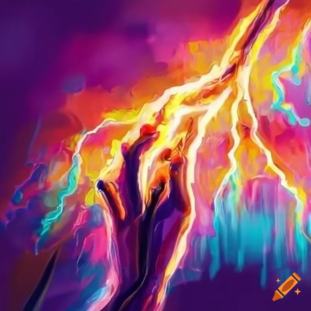 Static lightning on Craiyon