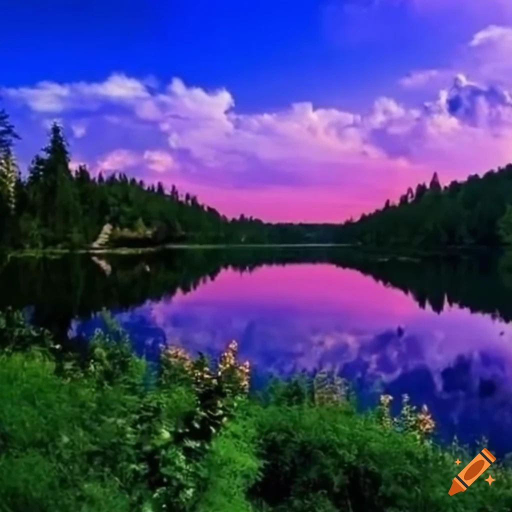 Beautiful nature on Craiyon