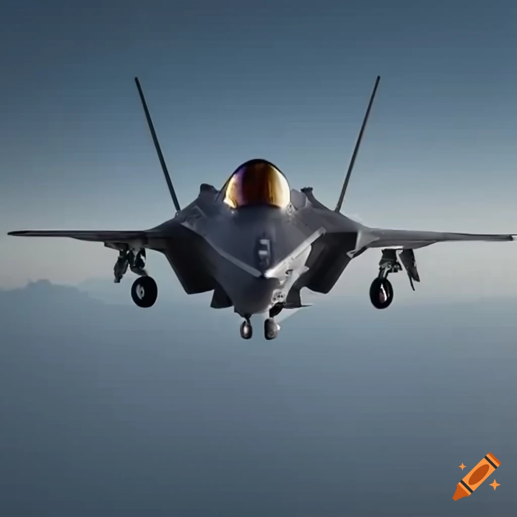 6th gen electric-powered fighter jet inspired by f-35 and yf-23, with ...