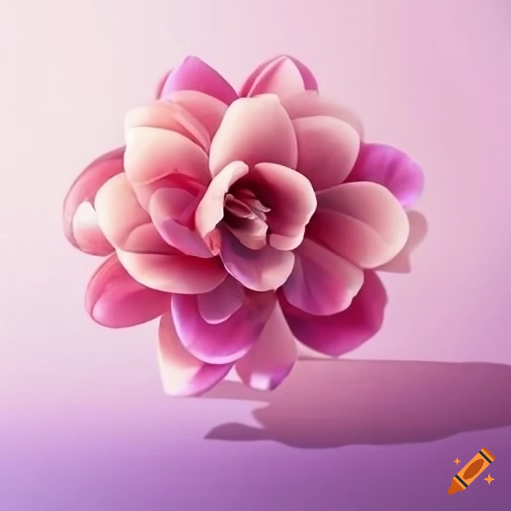 Crystal flower on Craiyon