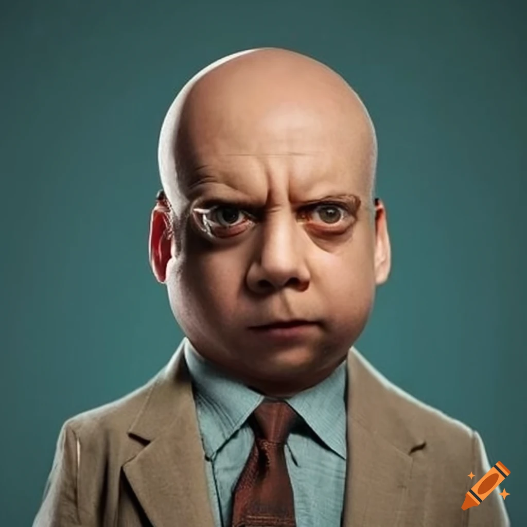 Creative portrayal of acclaimed actor paul giamatti as a little person ...