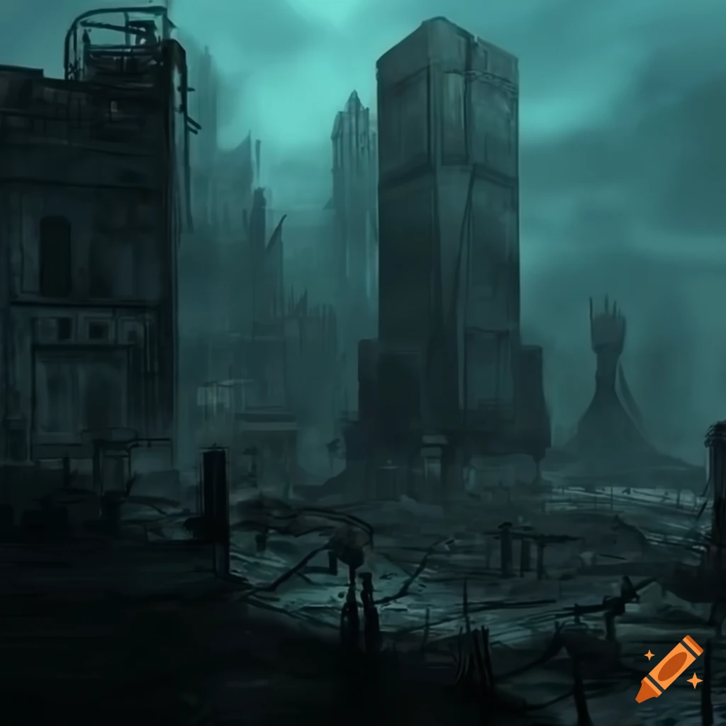 Fallout 3D concept art visualization with realistic and detailed ...