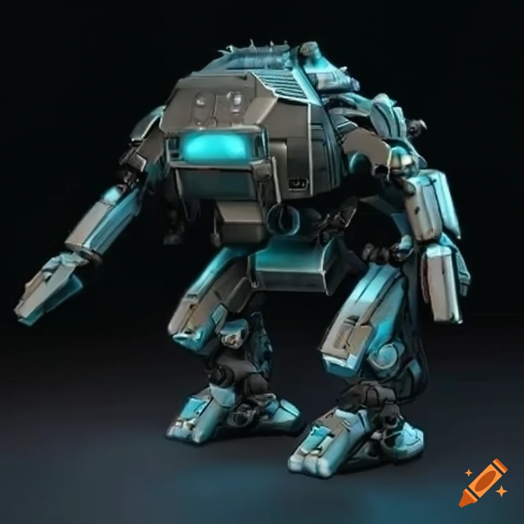 Bi-pedal mech design with hydraulic legs, insect and bird influences ...