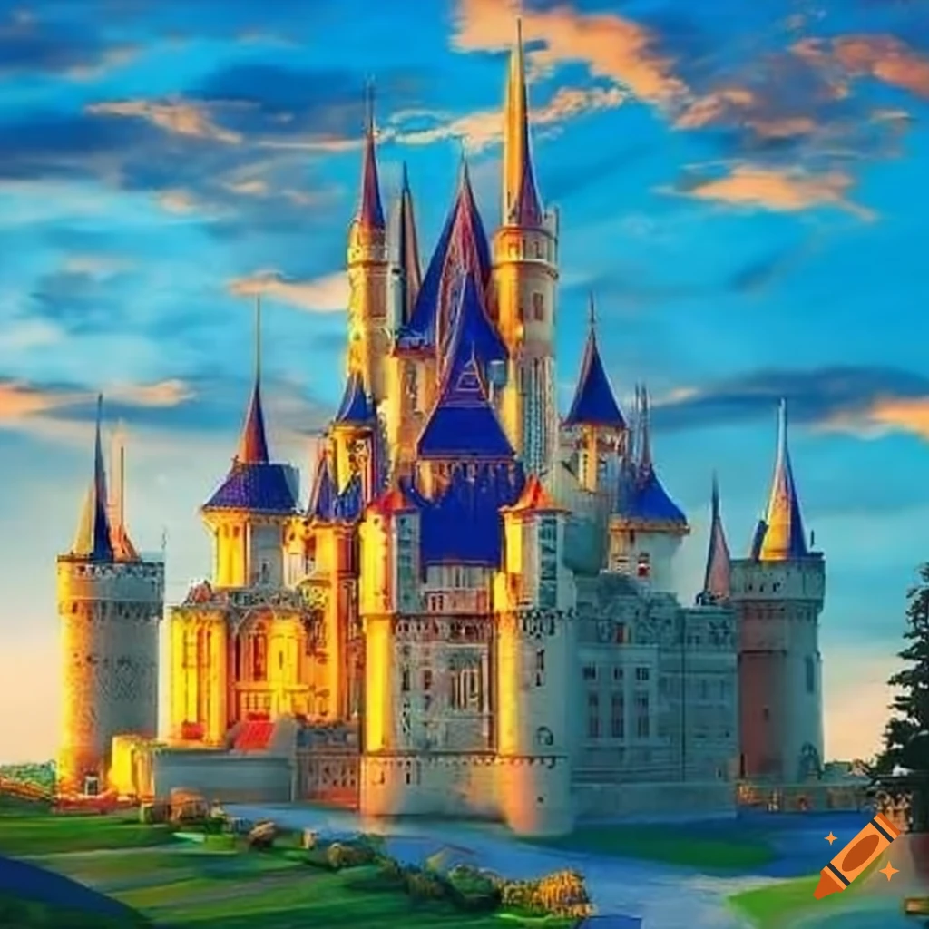 Highly detailed beautiful gothic castle on Craiyon