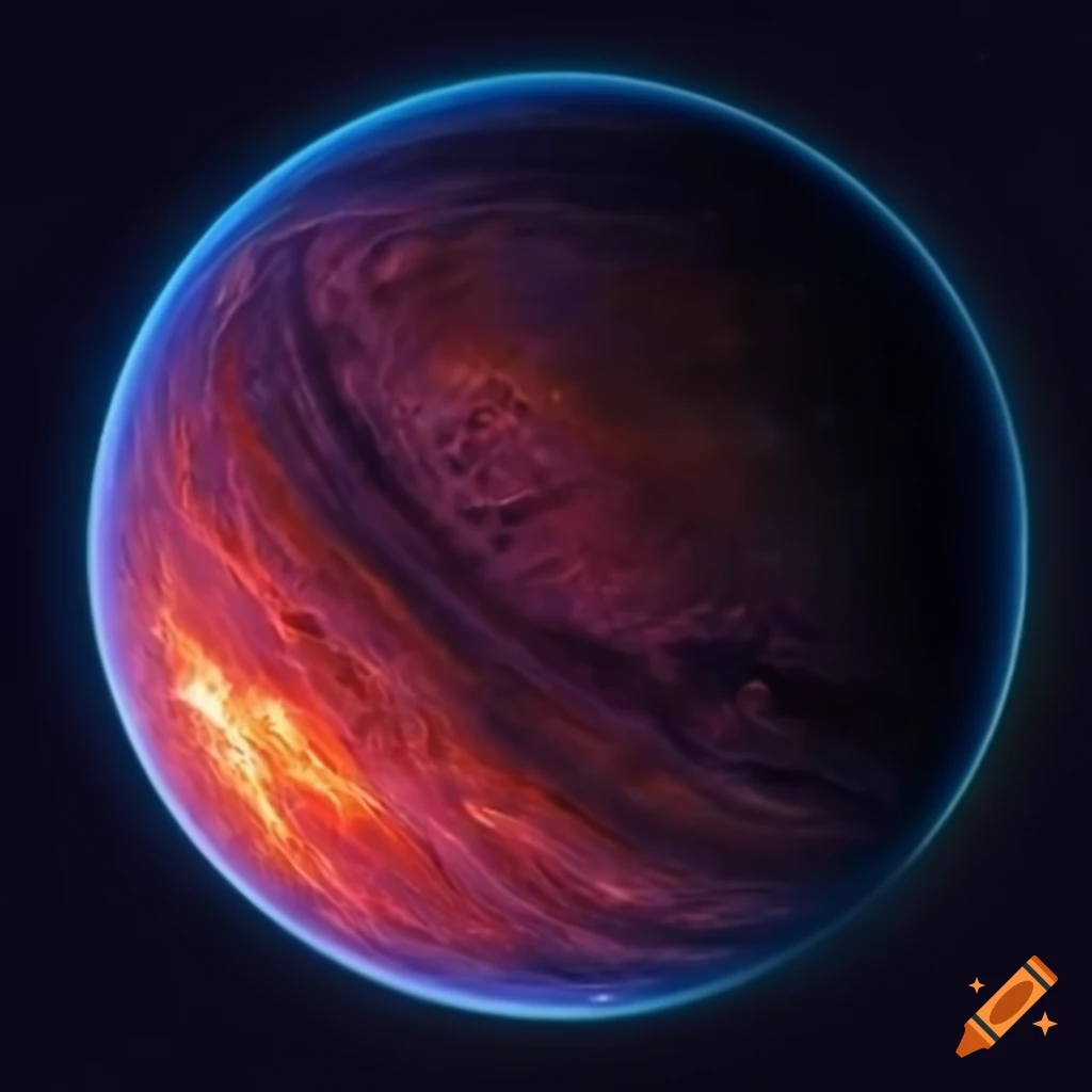 Exo-Planets on Craiyon