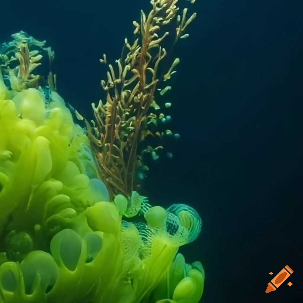 Underwater plants on Craiyon