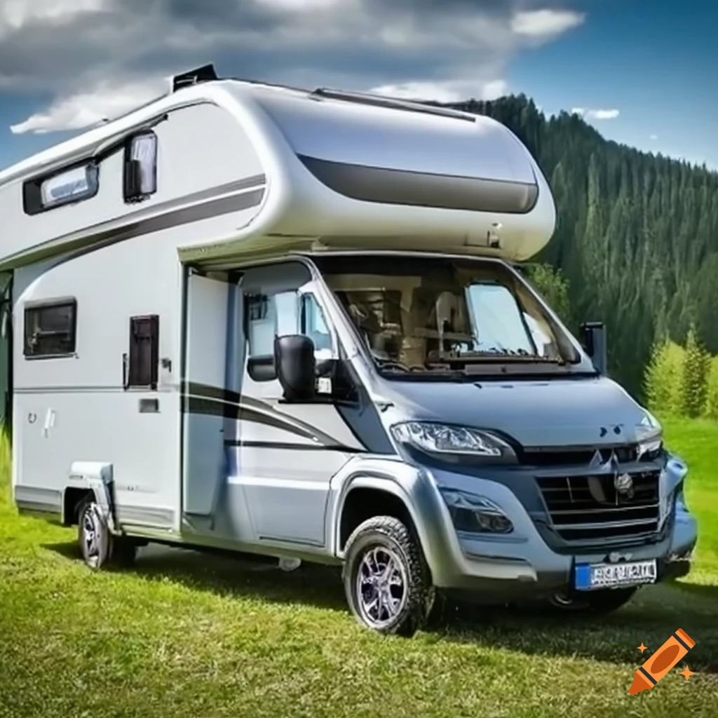 Multi-level camper with rooftop tent on Craiyon