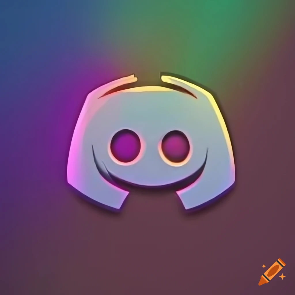 Rainbow Discord icon for pride month celebration on Craiyon