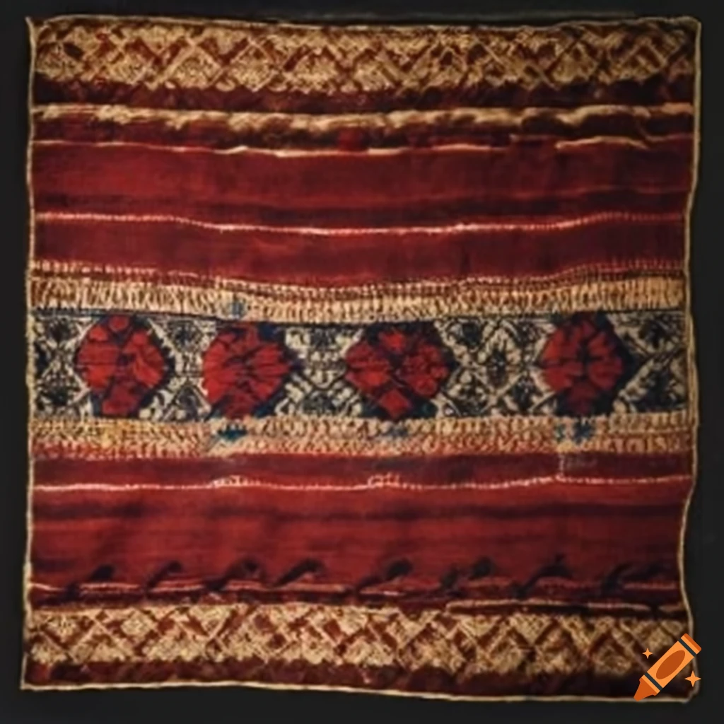 Medieval blanket on Craiyon