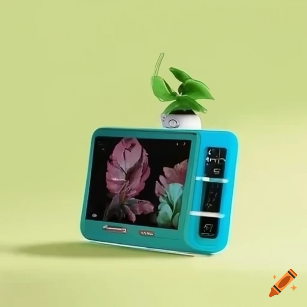 Smart eco-friendly plant monitor on Craiyon