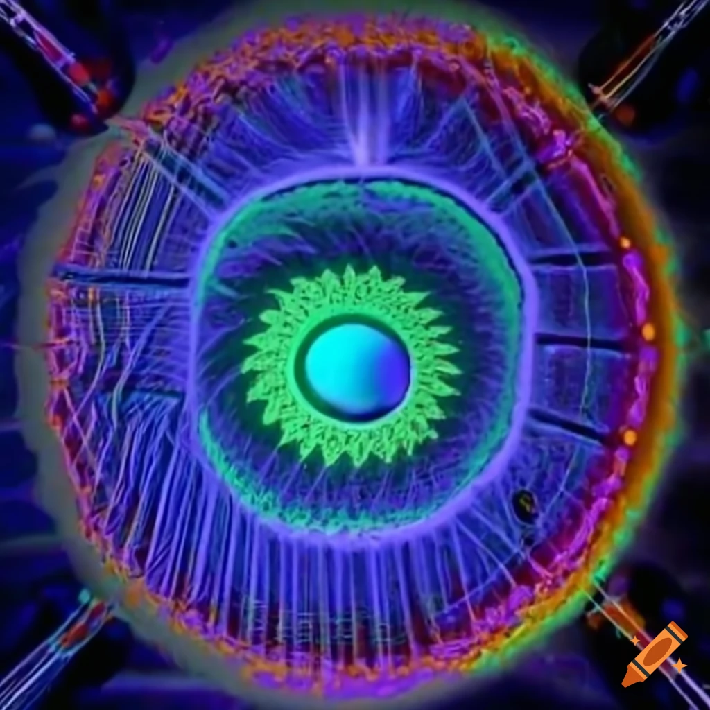 Mysteries of quantum physics with wave-particle duality on Craiyon