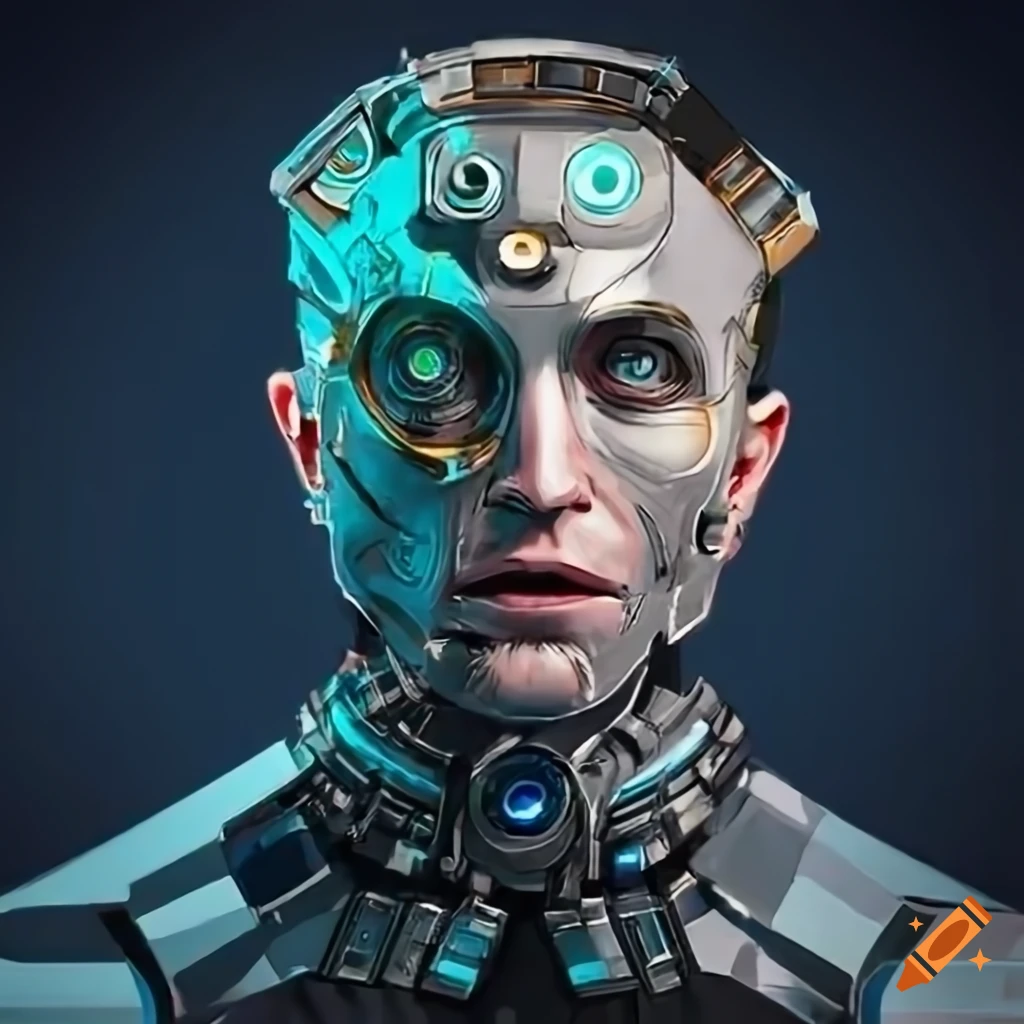 Robert pattinson as a cyborg machine-man powered by interdimensional ...